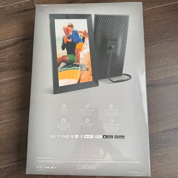 Nixplay | Other | Nixplay Digital Smart Photo Frame 56inch Black | Poshmark